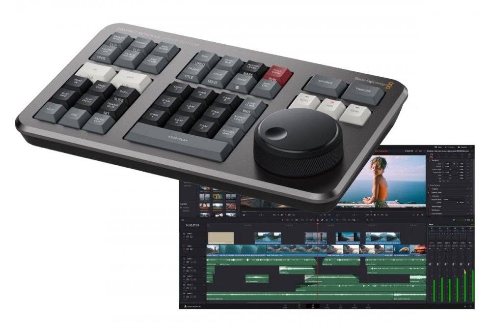 Blackmagic Design DaVinci Resolve Speed Editor / DaVinci Resolve v cene ...
